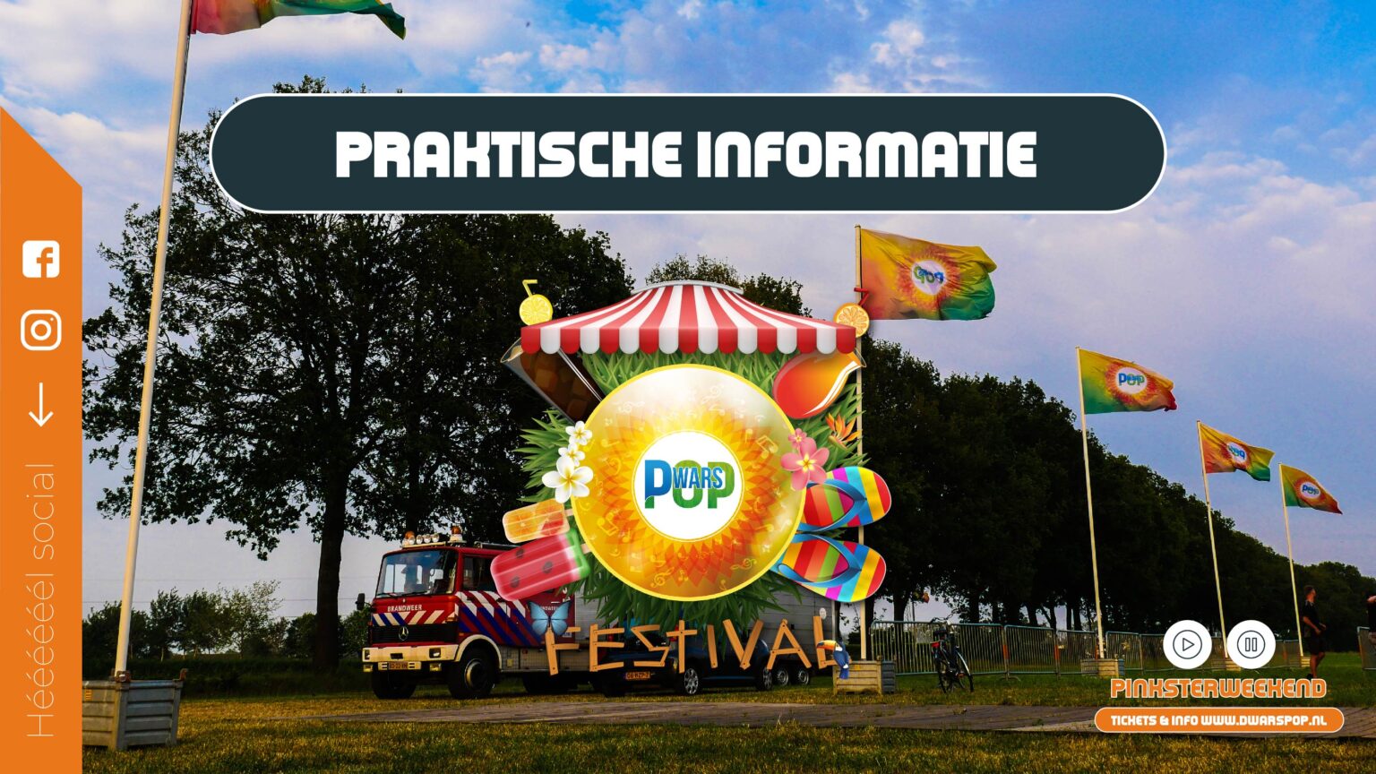 PRAKTISCHE INFORMATIE - DWARSPOP